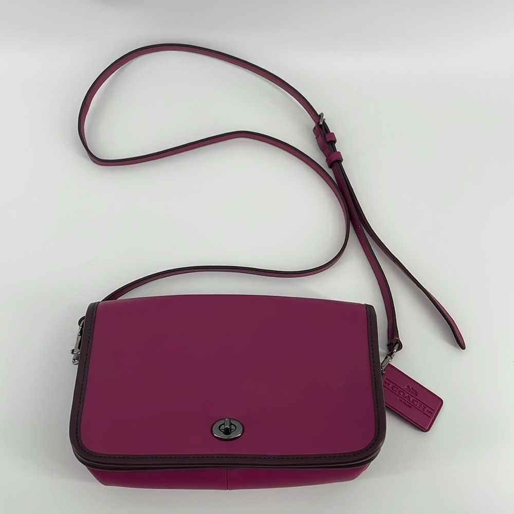 Coach 75th Anniversary Penny Crossbody Bag In Pink Ma… - Gem